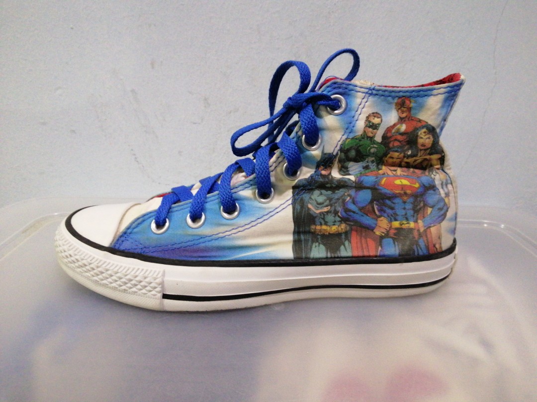 Converse High Cut Justice League Americe, Women's Fashion, Footwear ...