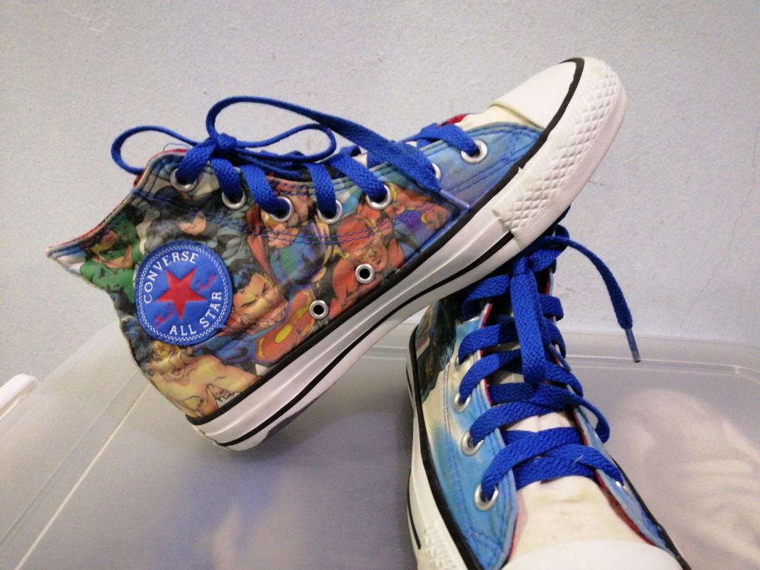 Converse High Cut Justice League Americe, Women's Fashion, Footwear ...