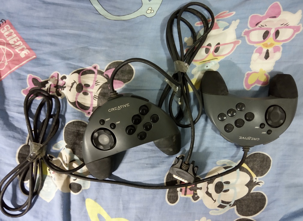 Creative Labs GamePad COBRA CTM 1040 vintage DB15 Game Port Joystick ...