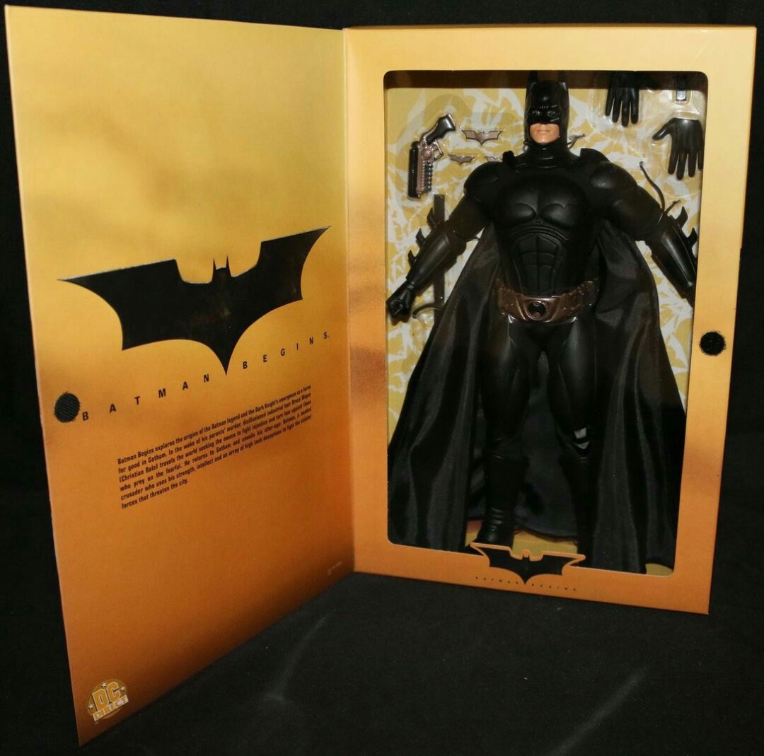 DC Direct Deluxe 13 Inch Collector Action Figure Christian Bale as ...