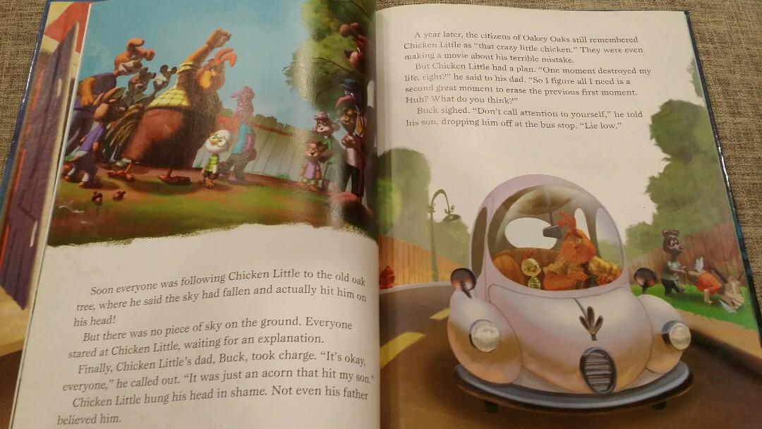 Disney Chicken Little, Hobbies & Toys, Books & Magazines, Children's ...