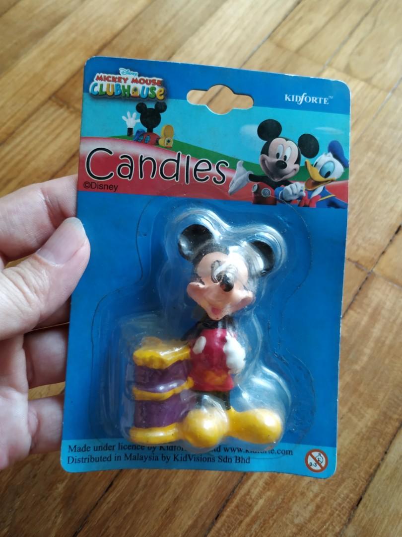 Disney Mickey Mouse Clubhouse Birthday Cake Moulded Candles, Food ...