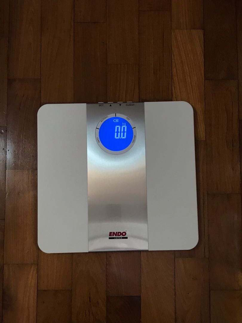 Endo Japan Digital Body Scale, Health & Nutrition, Health Monitors ...