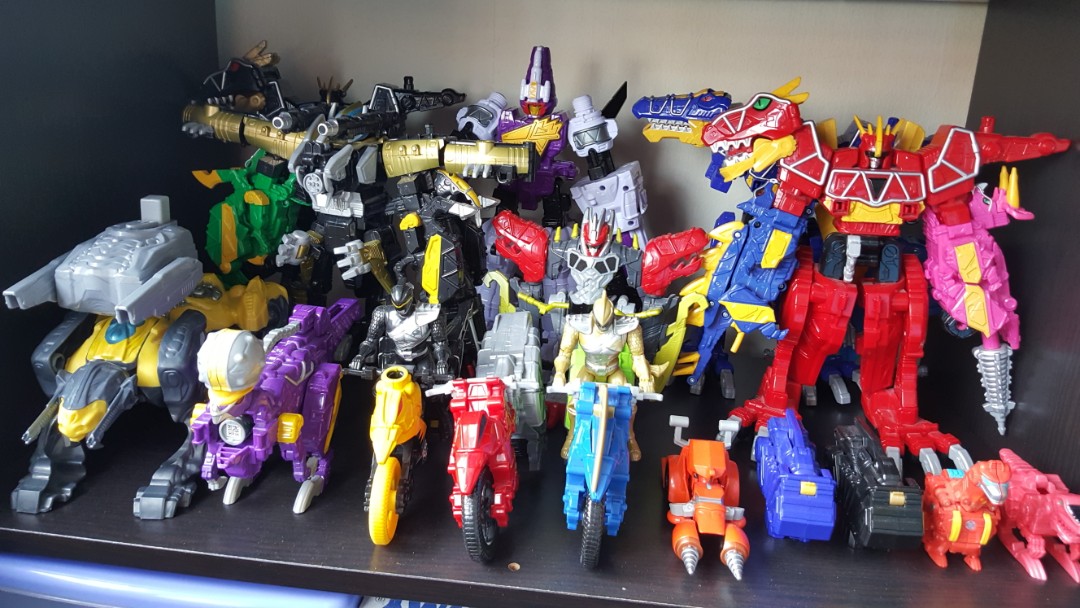 Full Set Power Ranger, Hobbies & Toys, Toys & Games on Carousell