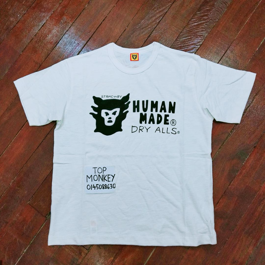 HUMAN MADE BATHING APE BY NIGO LOGO SMALL, Men's Fashion, Tops & Sets ...