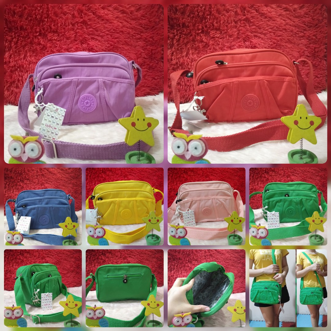 Kipling "Candy Color" Small Sling Bag, Women's Fashion, Bags & Wallets ...