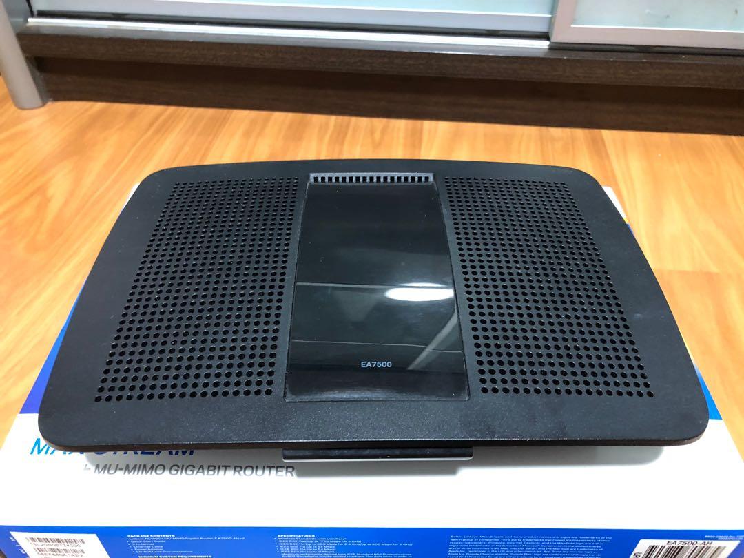 Linksys Router EA7500, Computers & Tech, Parts & Accessories ...