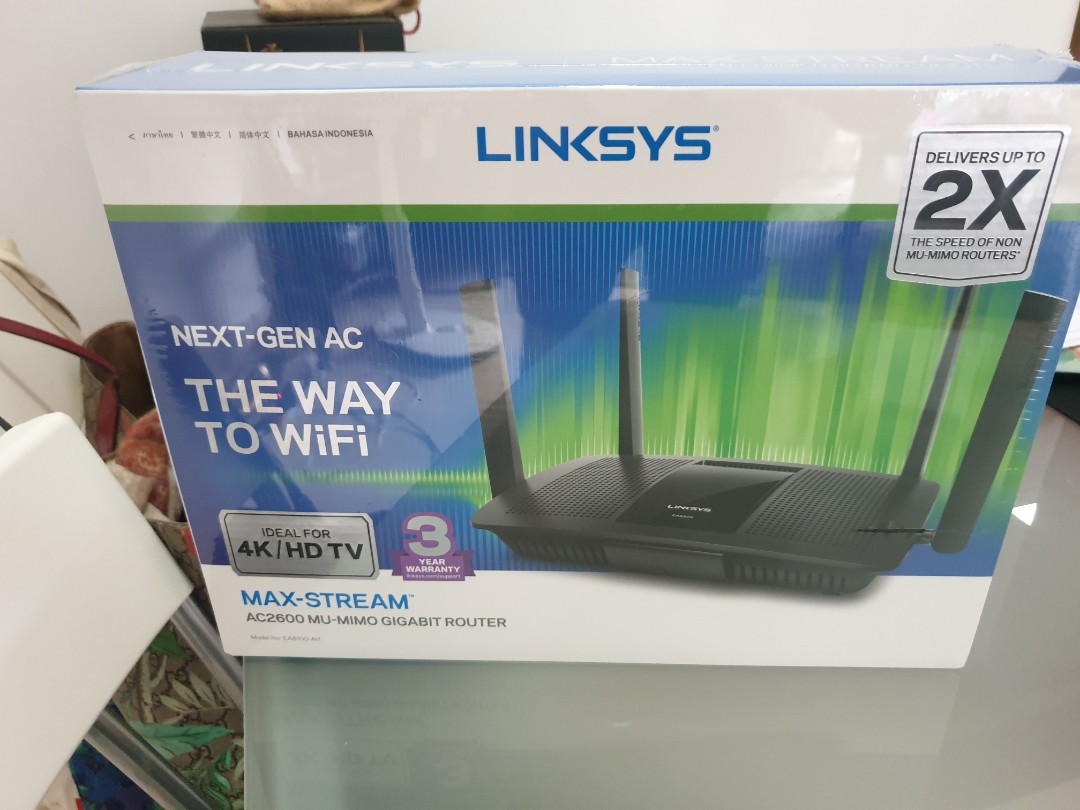 Linksys router MAX-STREAM, Computers & Tech, Parts & Accessories ...