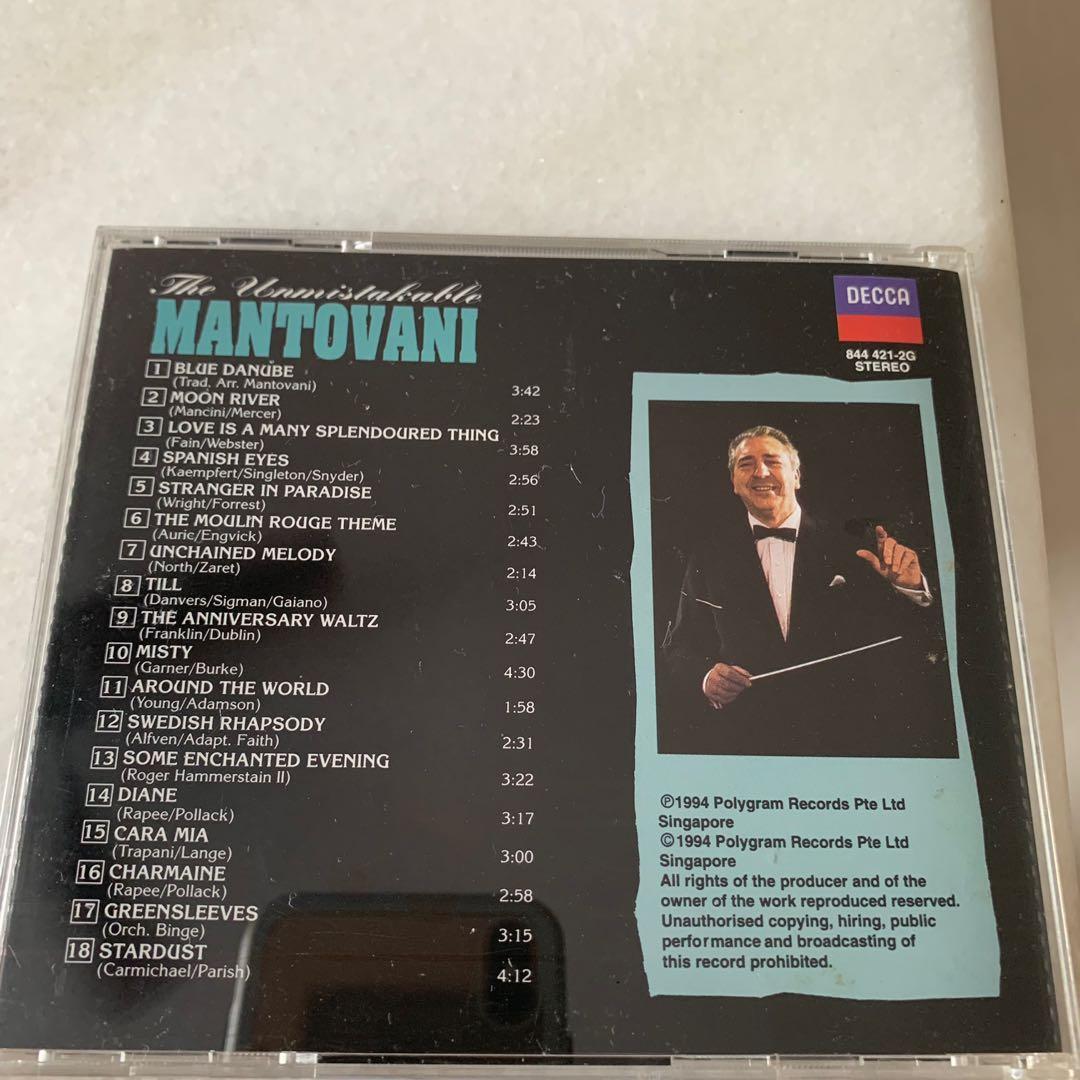 Mantovani Collection-24K Gold CD Limited Edition, Hobbies & Toys, Music ...