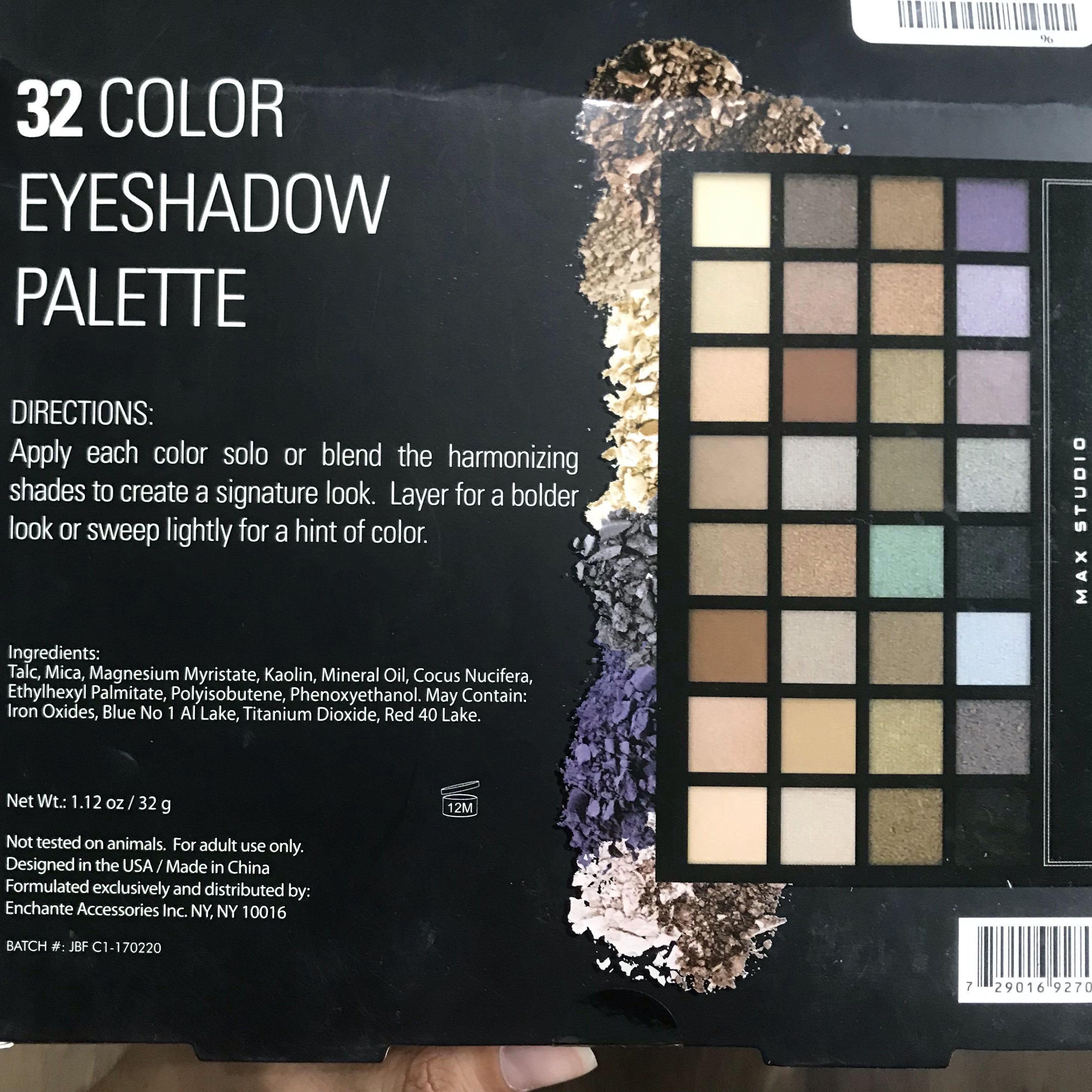 Max Studio Makeup Palette | Saubhaya Makeup