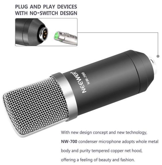 Neewer FO1000689R NW-700 mic, Everything Else on Carousell