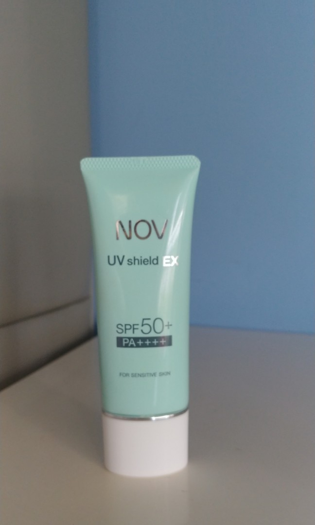 NOV UV Shield Ex SPF 50+ PA++++ 40ml, Beauty & Personal Care, Face, Face Care on Carousell