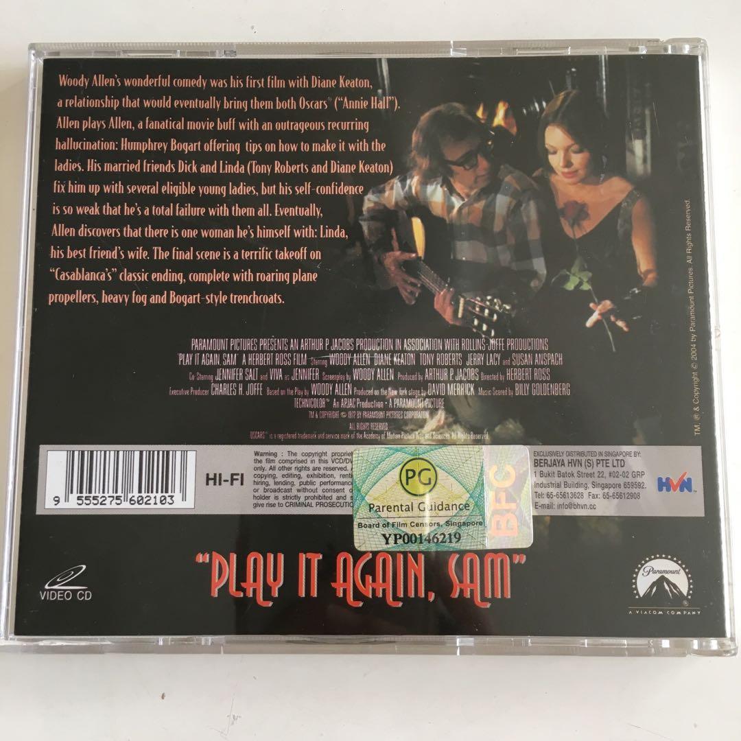 [Original VCD] Play It Again, Sam! #Balance, Hobbies & Toys, Music ...