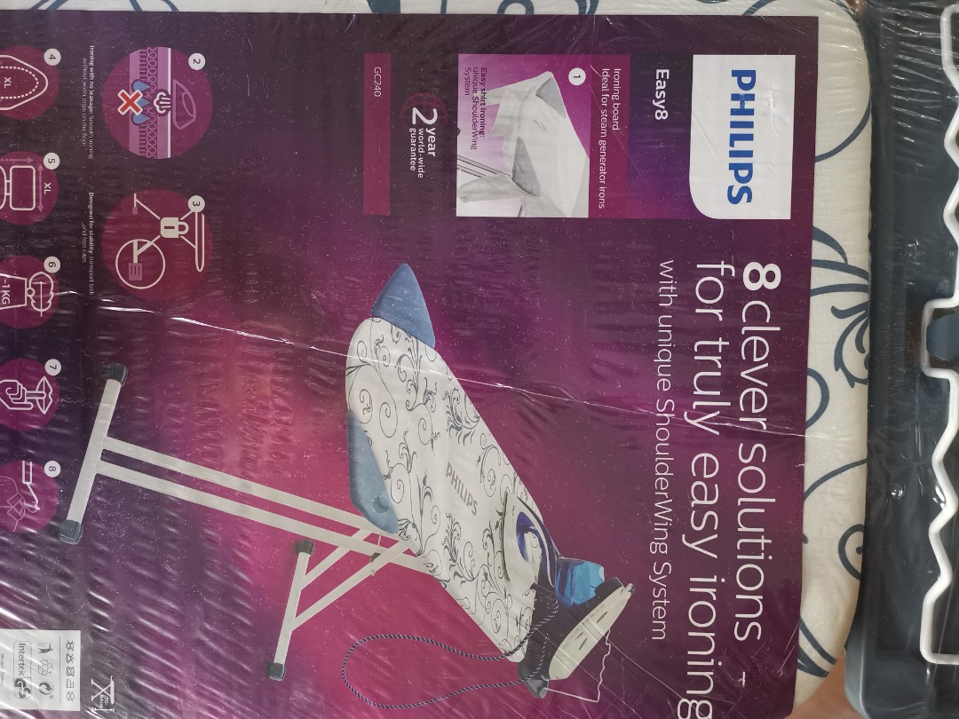 Philips Easy 8 ironing board, Furniture & Home Living, Cleaning ...