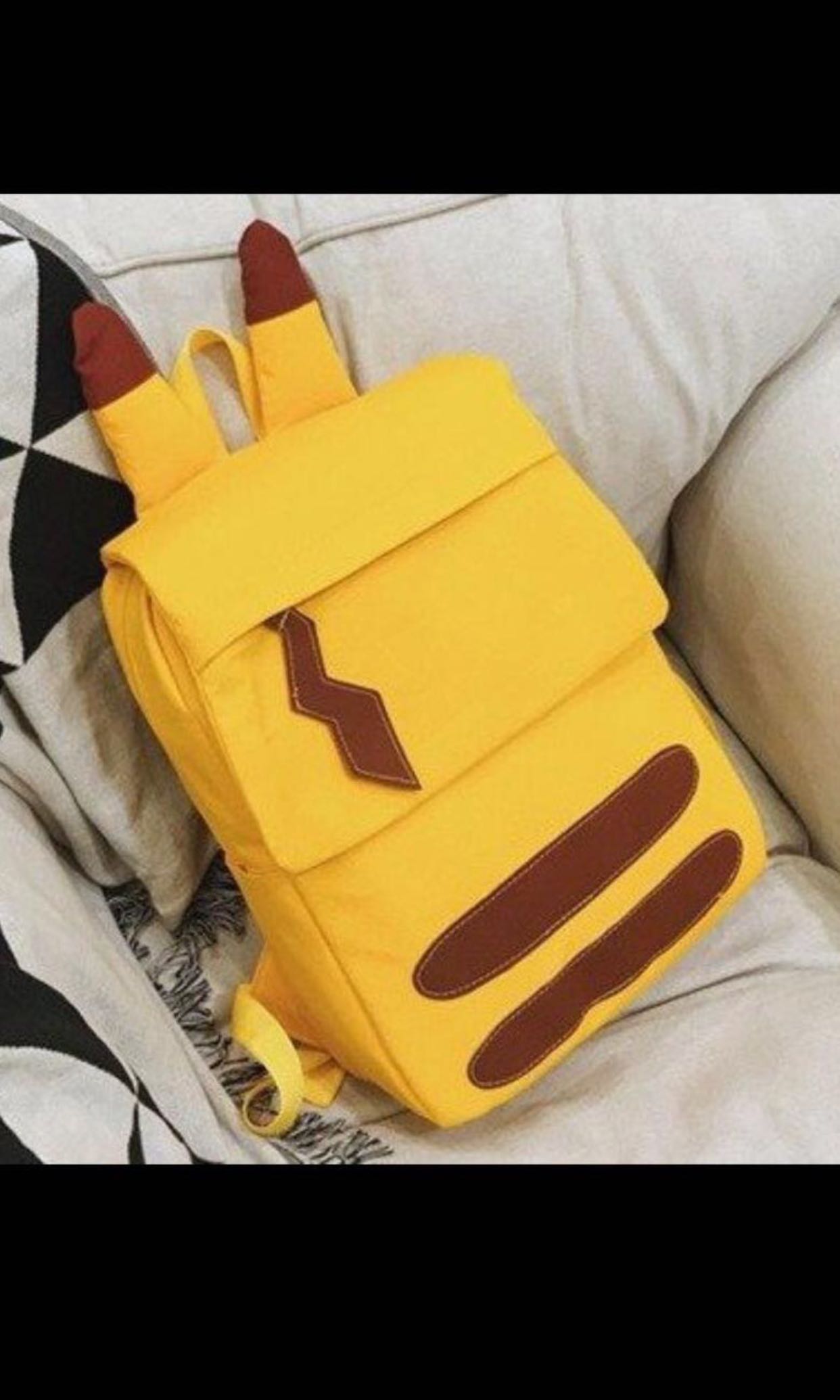 Pikachu backpack, Women's Fashion, Bags & Wallets, Backpacks on Carousell