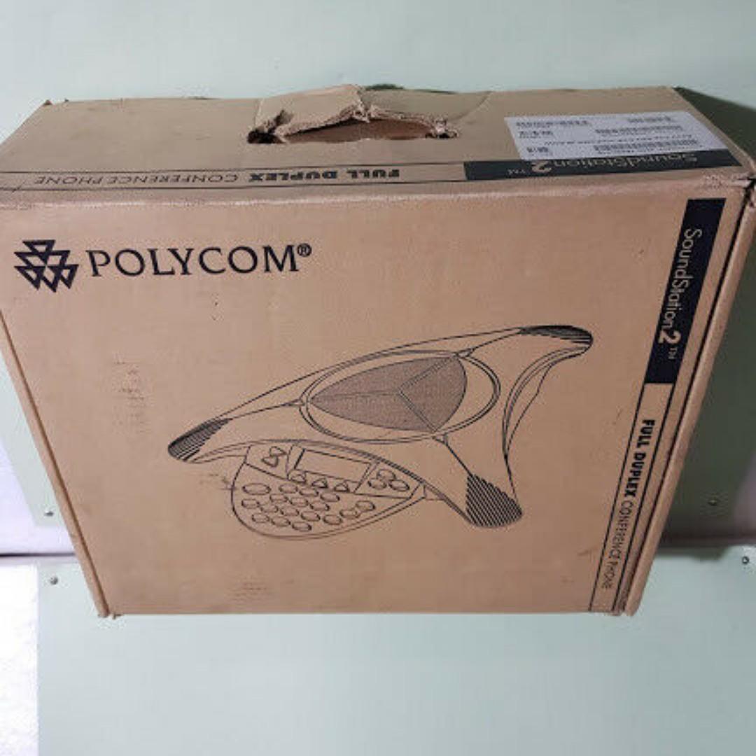 Polycom Soundstation 2 2200-16200-015 Rev. C Incl. Universal Module ...