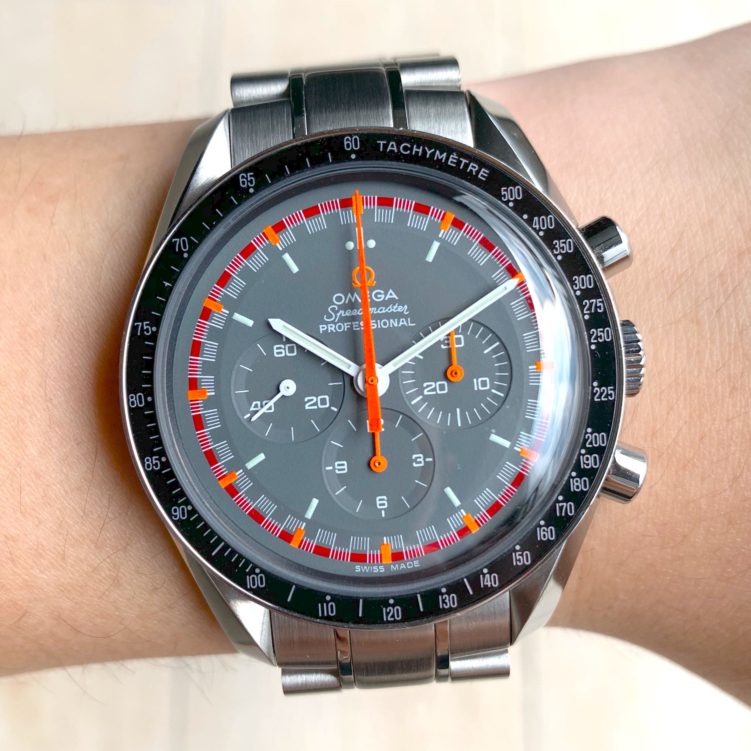 [ SOLD ] Omega Speedmaster Japan Racing Mod, Luxury, Watches on Carousell