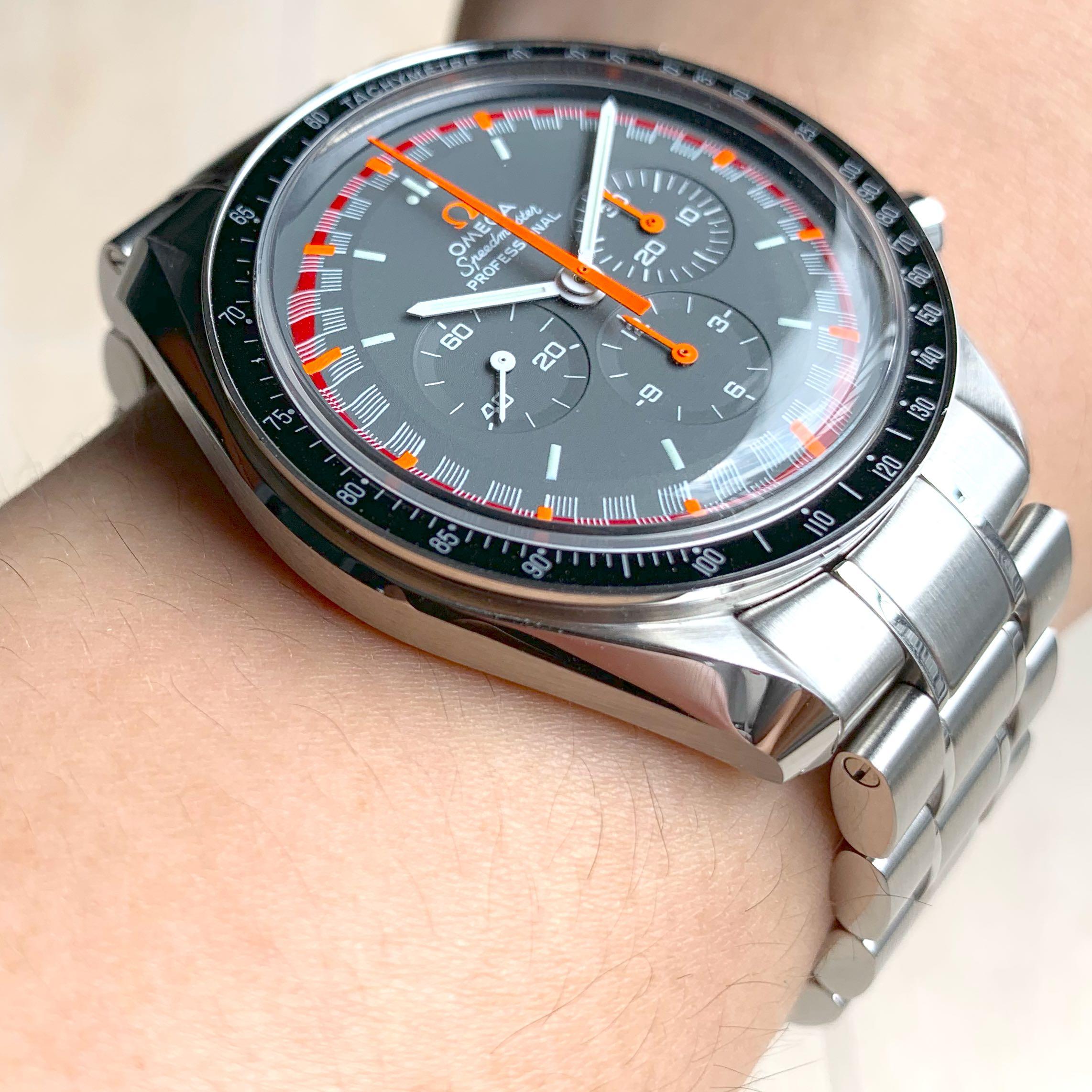 [ SOLD ] Omega Speedmaster Japan Racing Mod, Luxury, Watches on Carousell