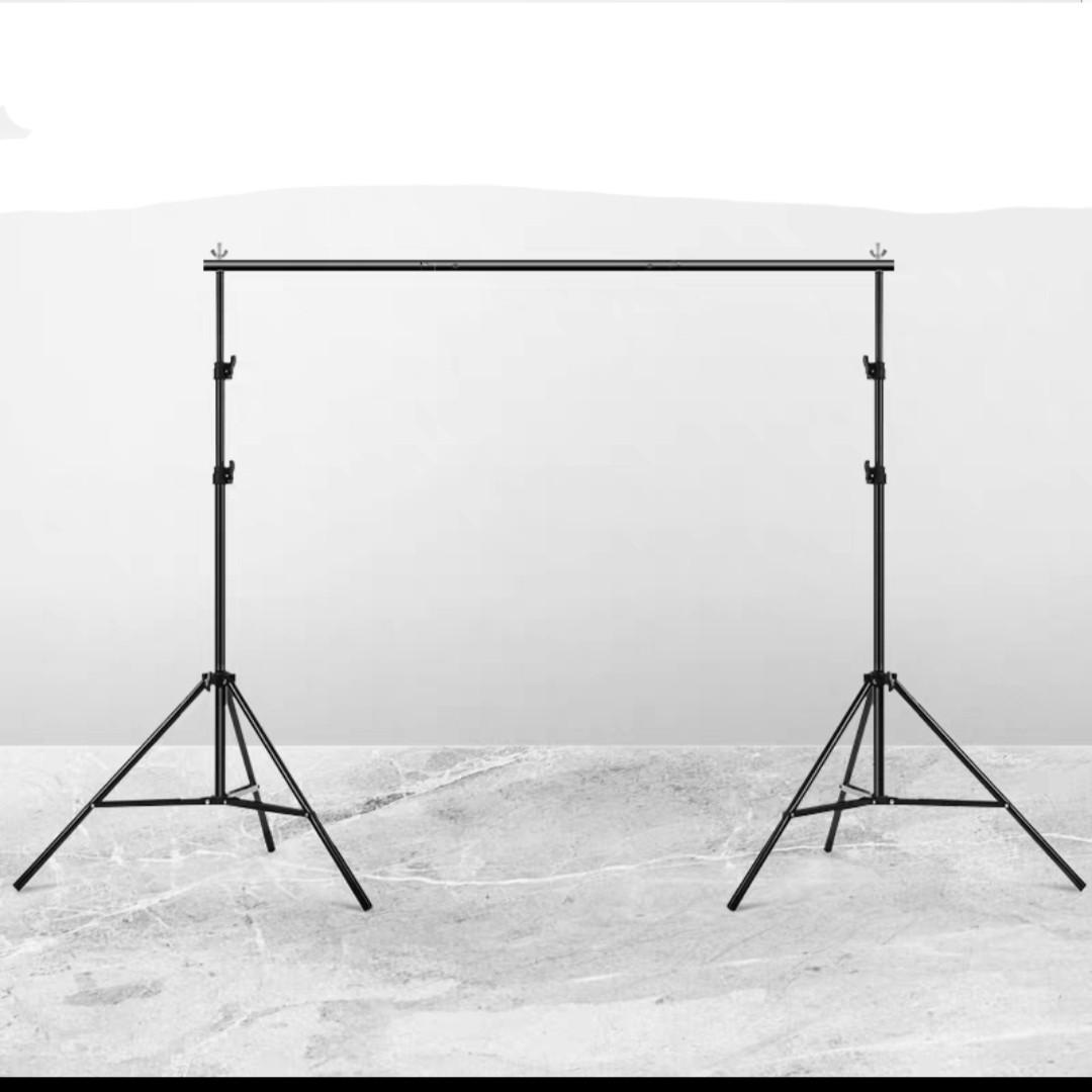 (Rental) Backdrop Stand, Photography, Photography Accessories, Lighting ...