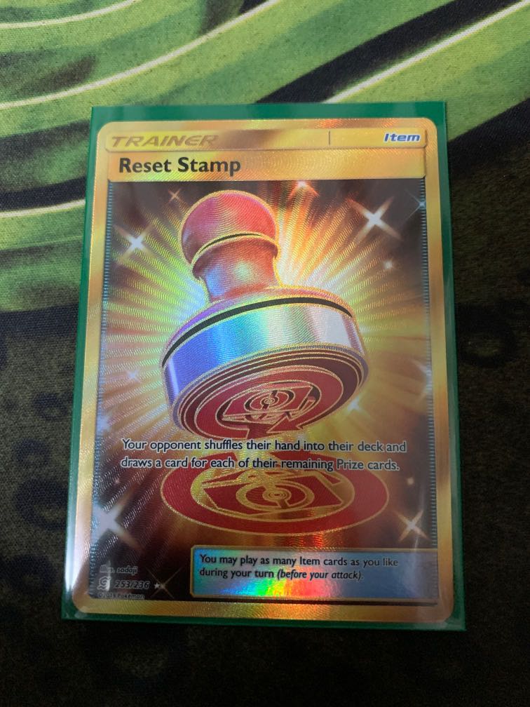 Reset Stamp Secret Rare Pokemon Card, Hobbies & Toys, Toys & Games on ...