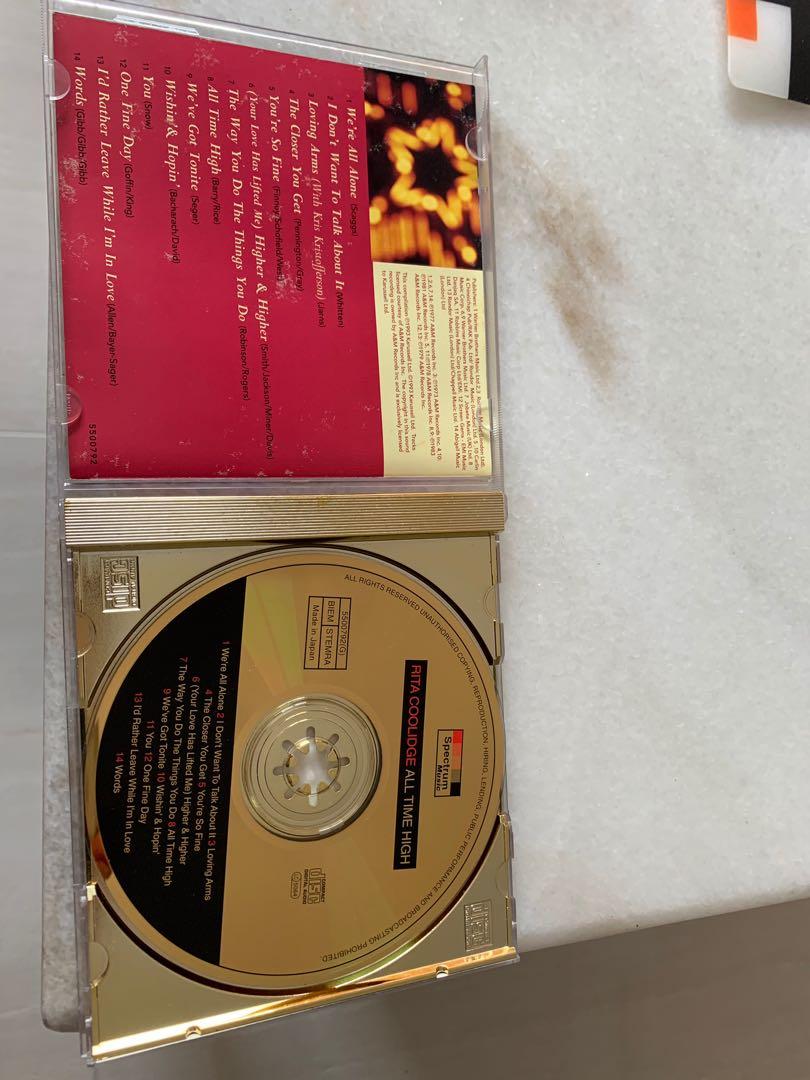 Rita Coolidge CD Collection (24K Gold Disc), Hobbies & Toys, Music ...