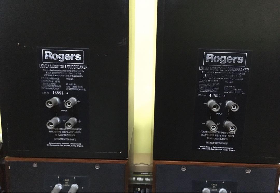 Rogers LS3/5A + AB1 sub woofer, Audio, Soundbars, Speakers & Amplifiers ...