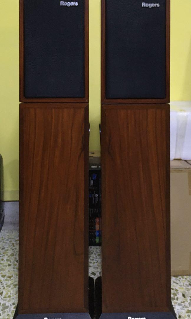 Rogers LS3/5A + AB1 sub woofer, Audio, Soundbars, Speakers & Amplifiers ...