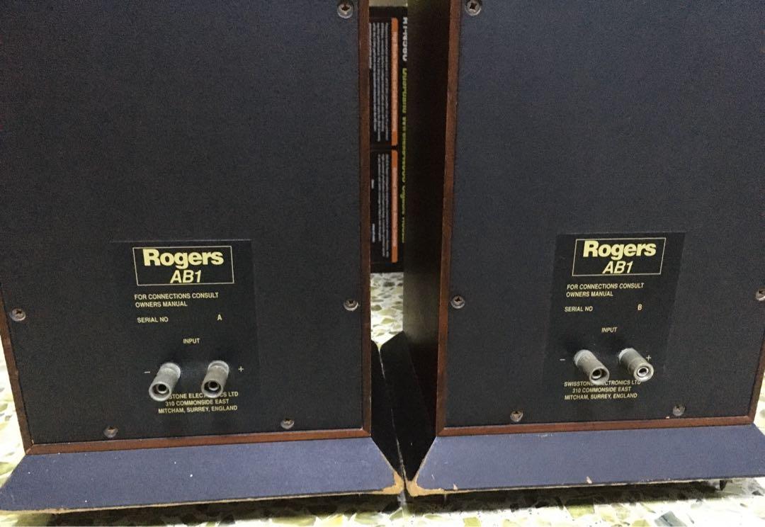 Rogers LS3/5A + AB1 sub woofer, Audio, Soundbars, Speakers & Amplifiers ...