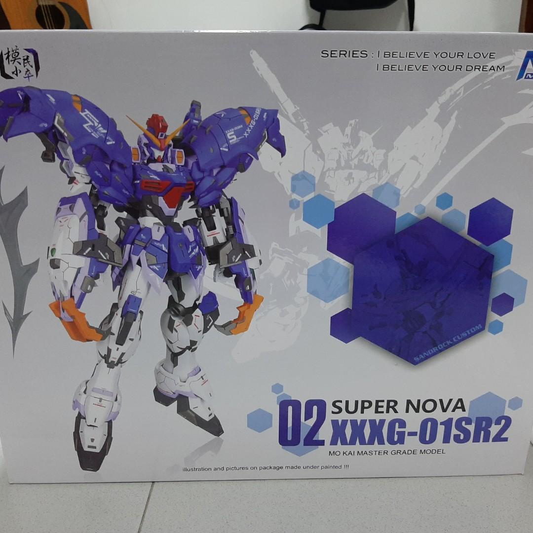 Sandrock gundam supernova mg, Hobbies & Toys, Toys & Games on Carousell