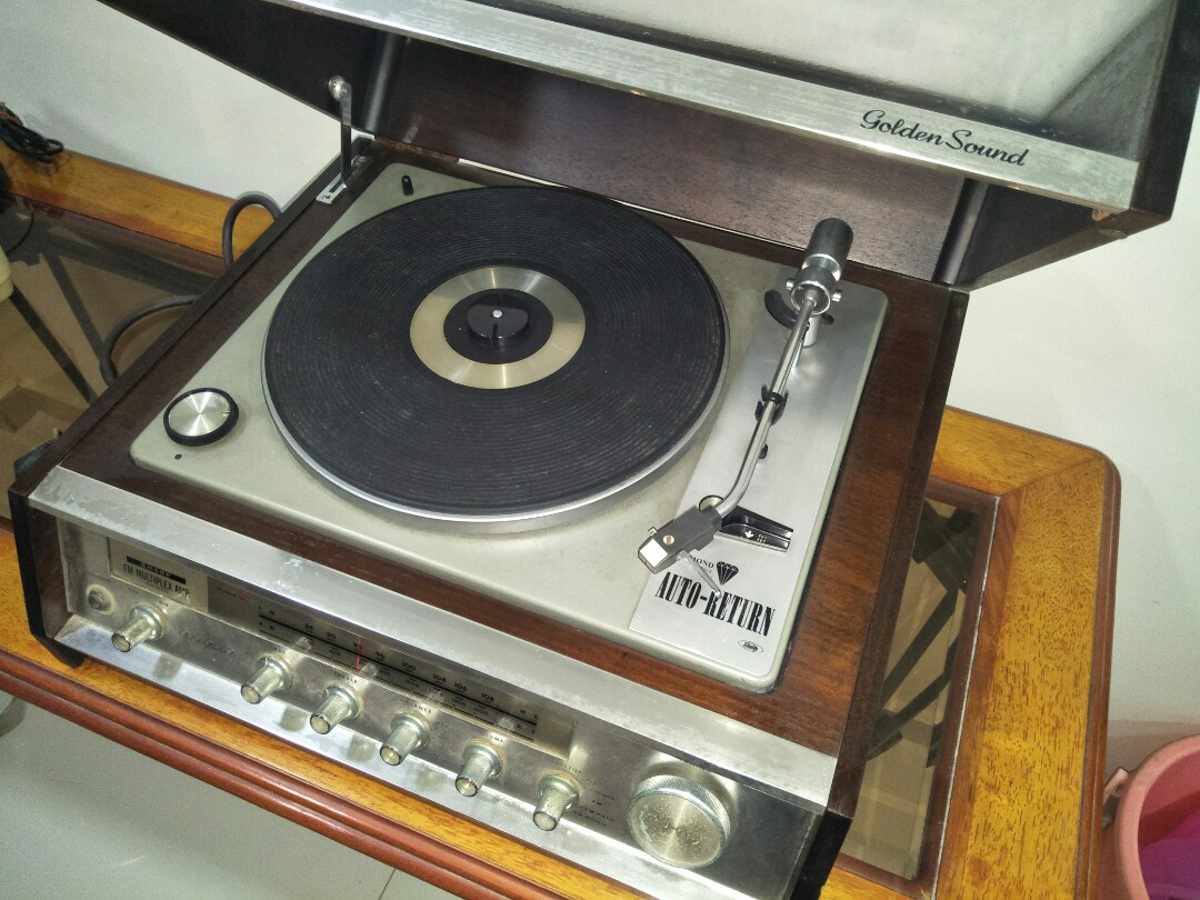 SHARP fm multiplex amp turntable (model GS-5500), Hobbies & Toys ...