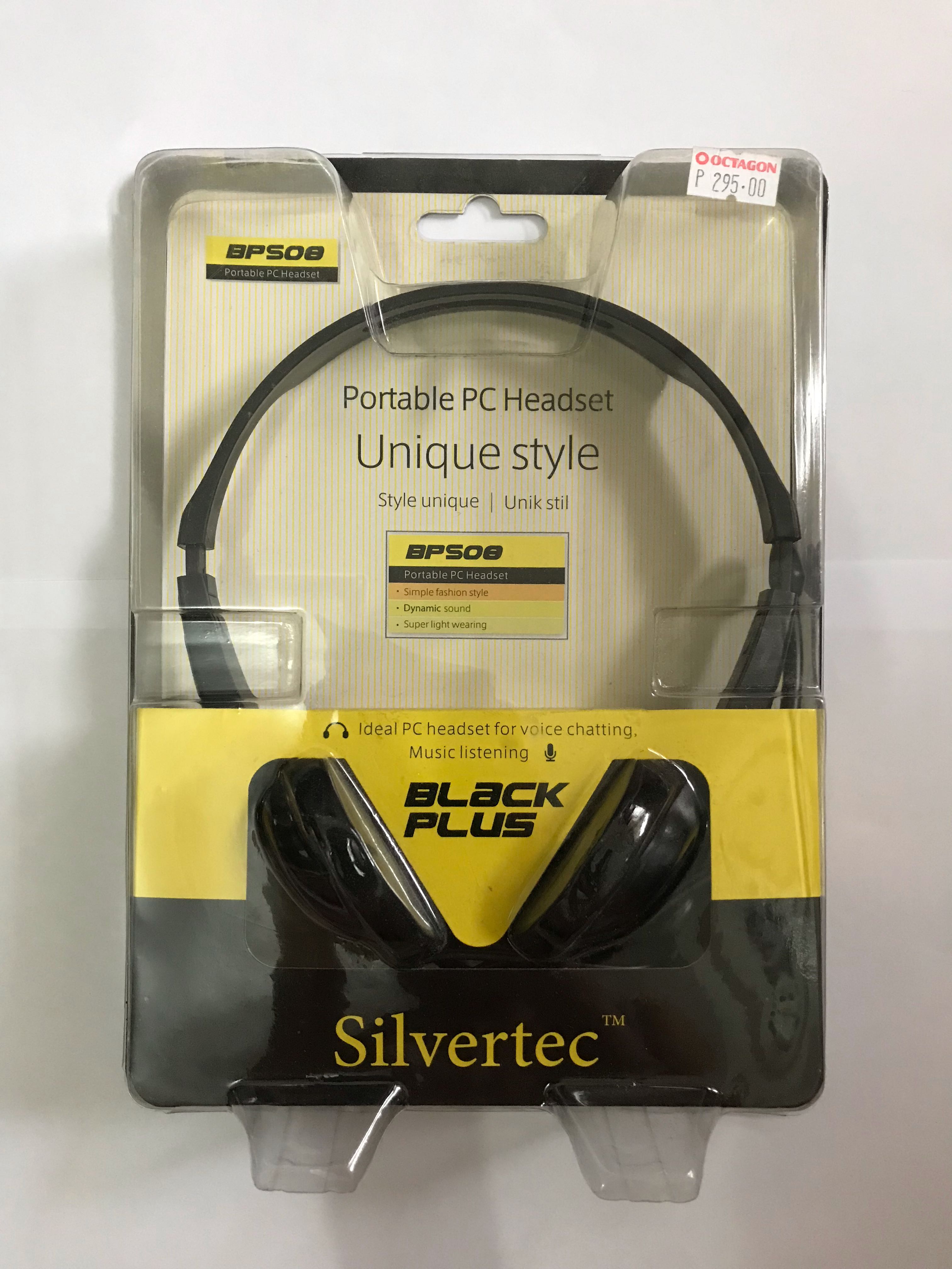 Silvertec Portable PC Headset, Audio, Portable Audio Accessories on ...