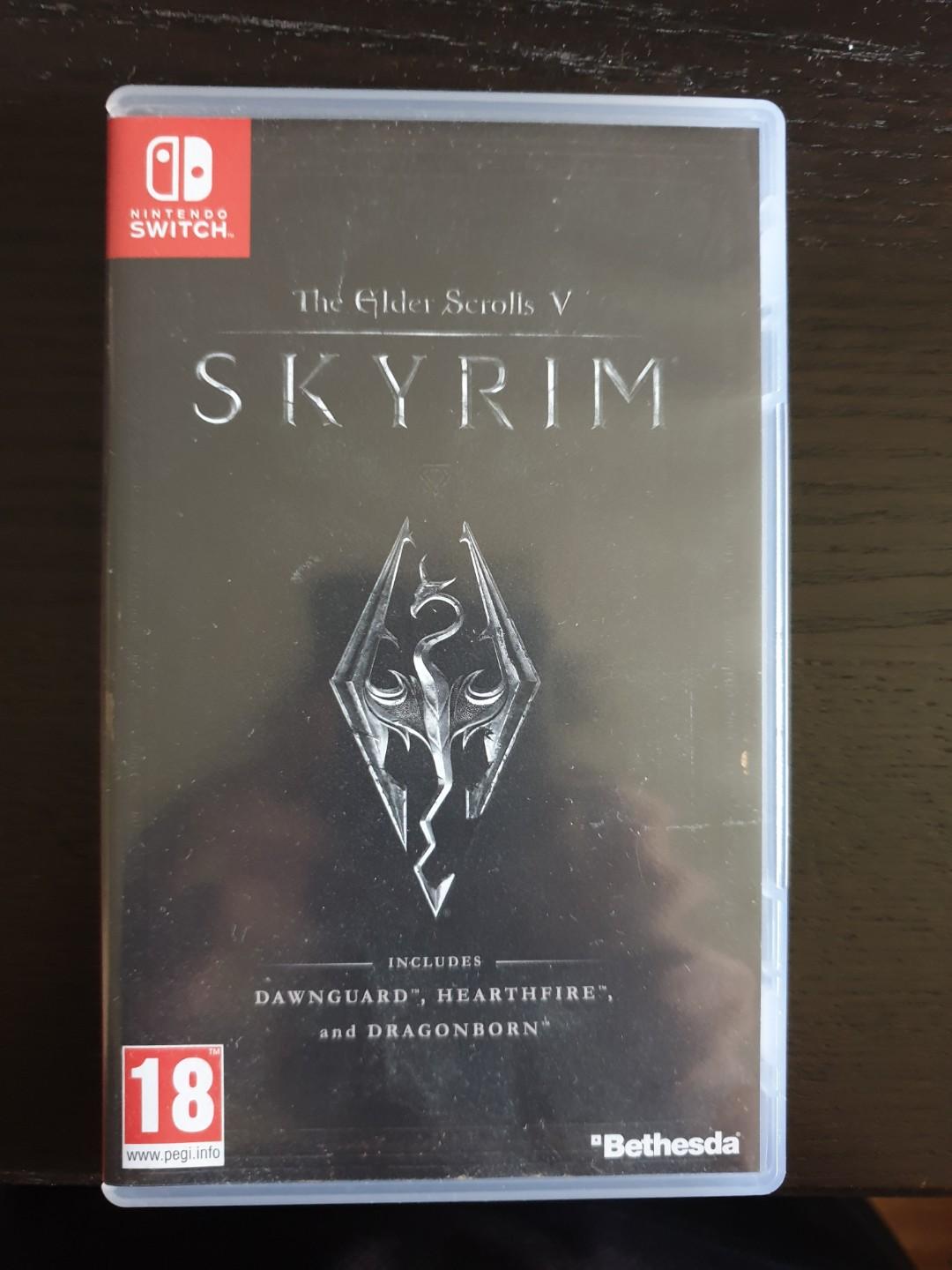 Skyrim (switch), Video Gaming, Video Games, Nintendo on Carousell