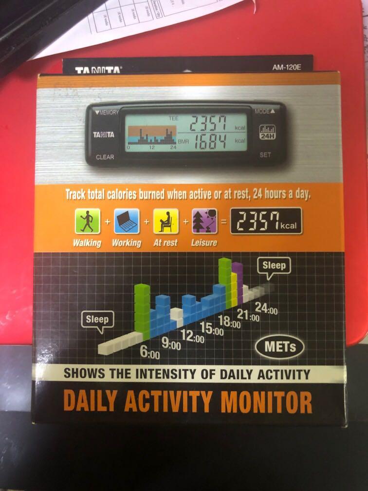 Tanita Daily Activity Monitor, Sports Equipment, Exercise & Fitness ...