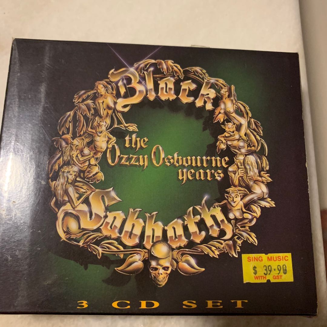 The Ozzy Osbourne Years (3 CD Set), Hobbies & Toys, Music & Media, CDs ...