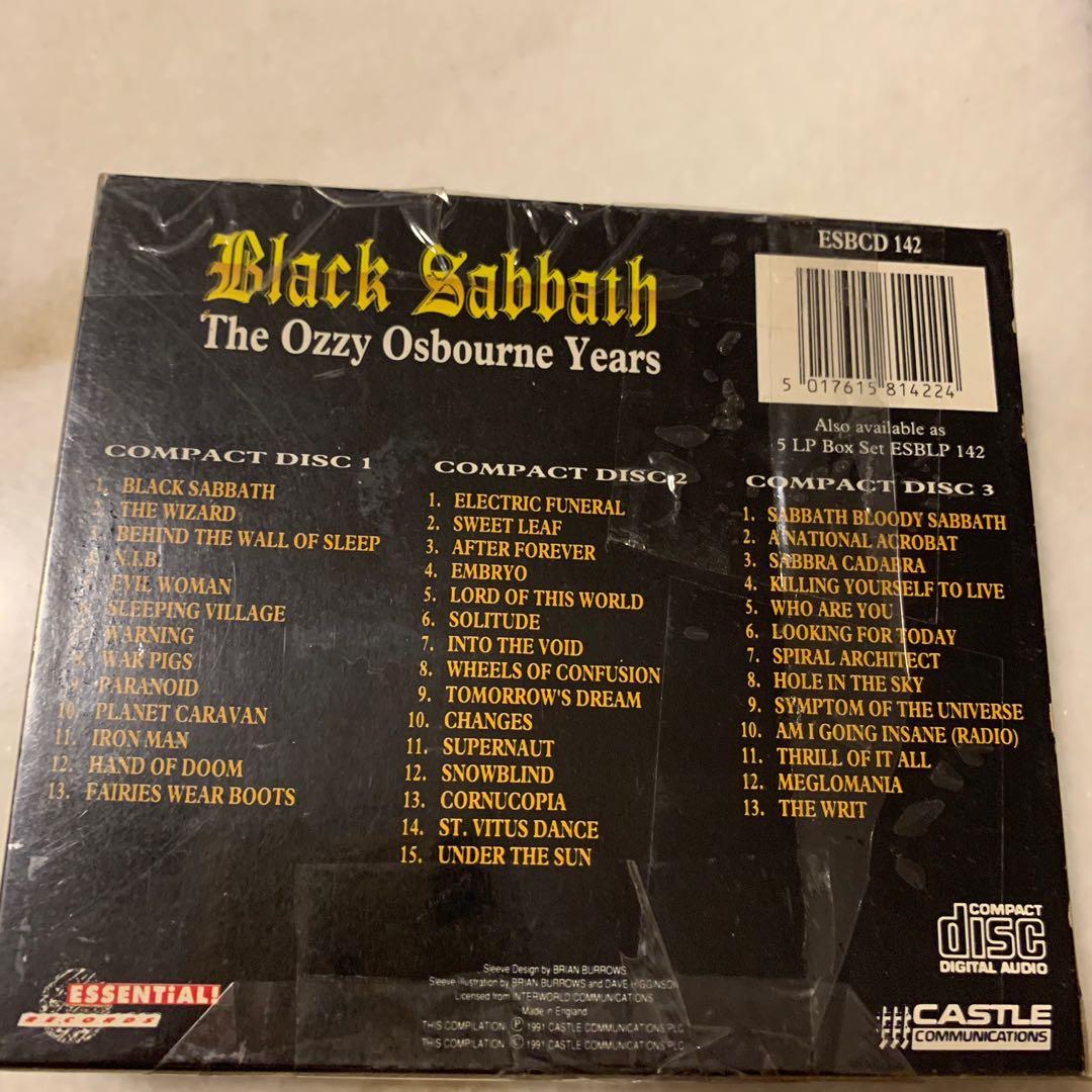 The Ozzy Osbourne Years (3 CD Set), Hobbies & Toys, Music & Media, CDs ...