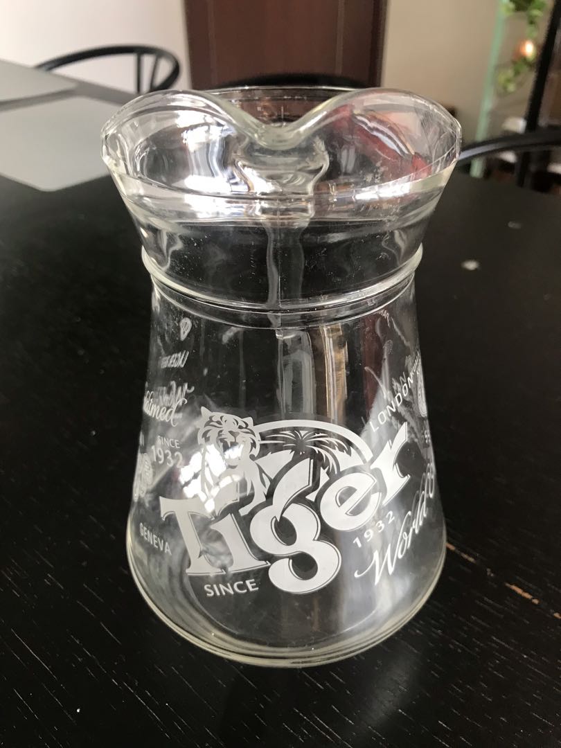 Tiger Beer Jug 1L Liter litre watering can, Furniture & Home Living ...