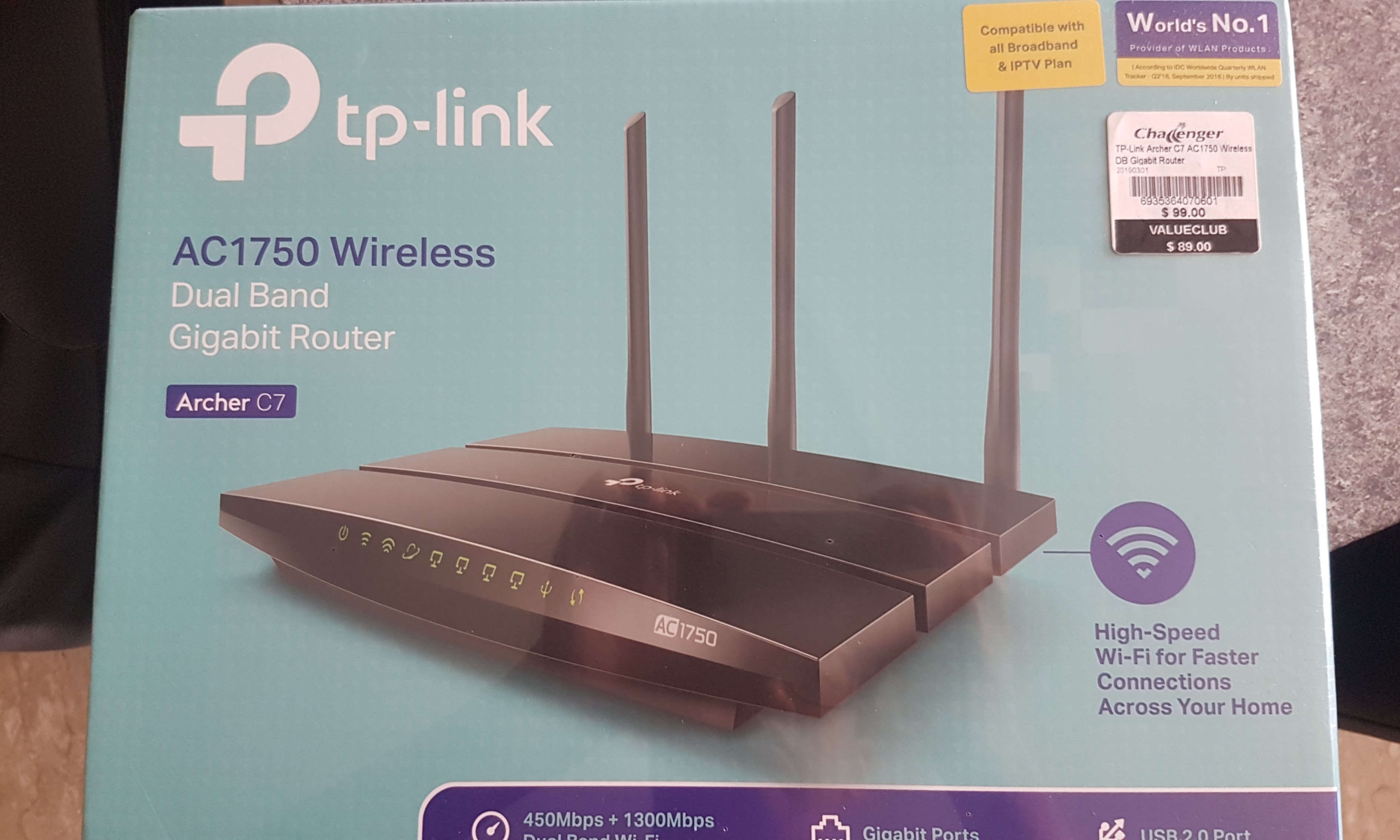 TP-Link AC1750 wireless router, Computers & Tech, Parts & Accessories ...