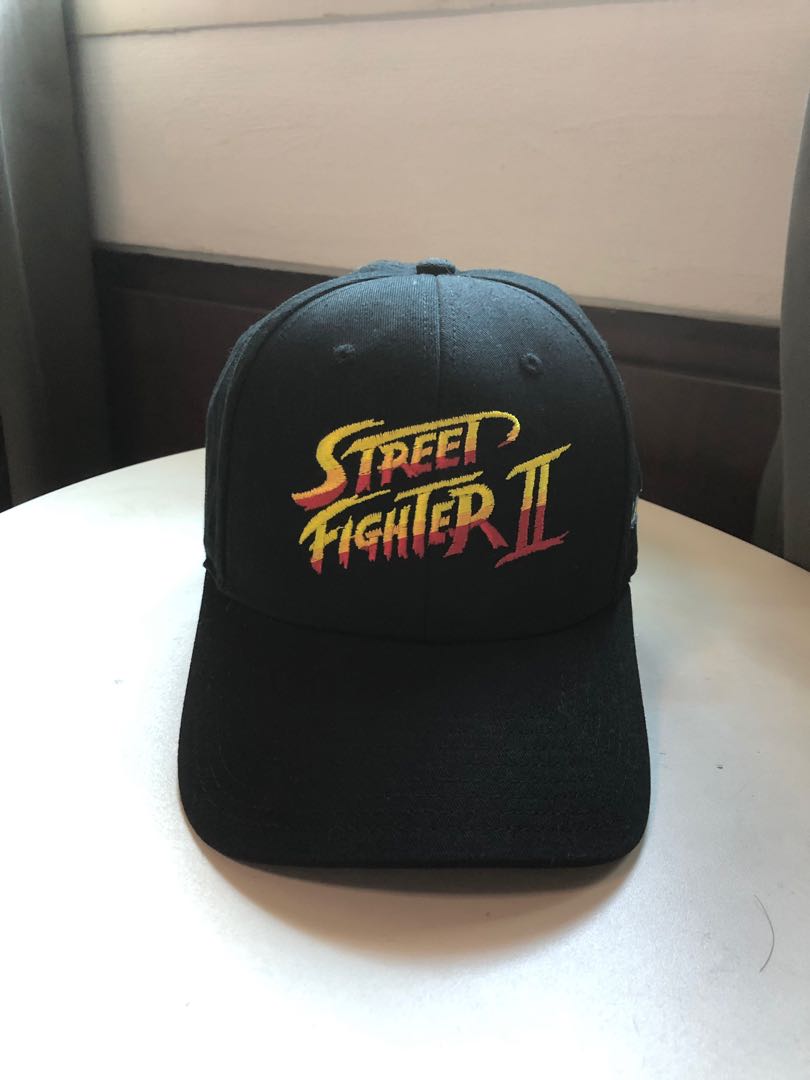Trapstar x Capcom Street Fighter 2 Black Cap, Men's Fashion ...