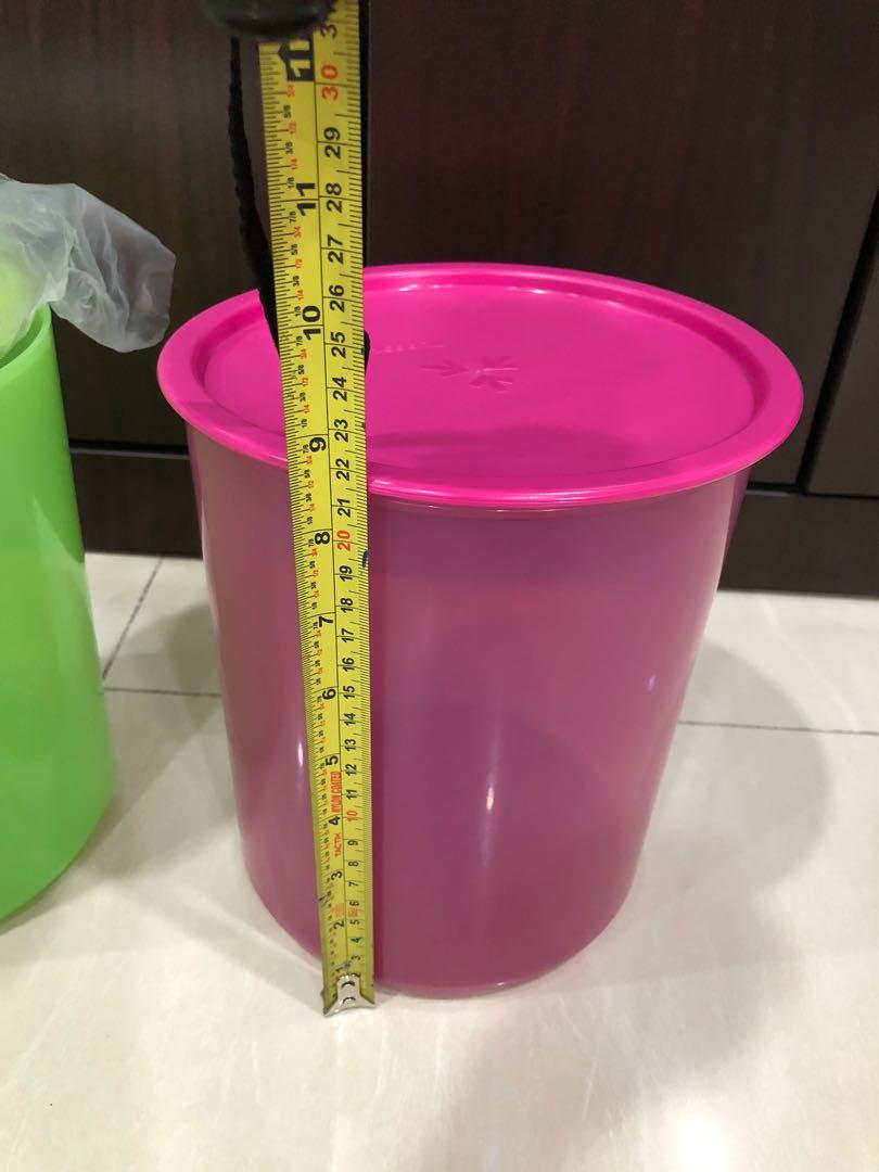 Tupperware tall cylinder shaped Containers, Furniture & Home Living ...