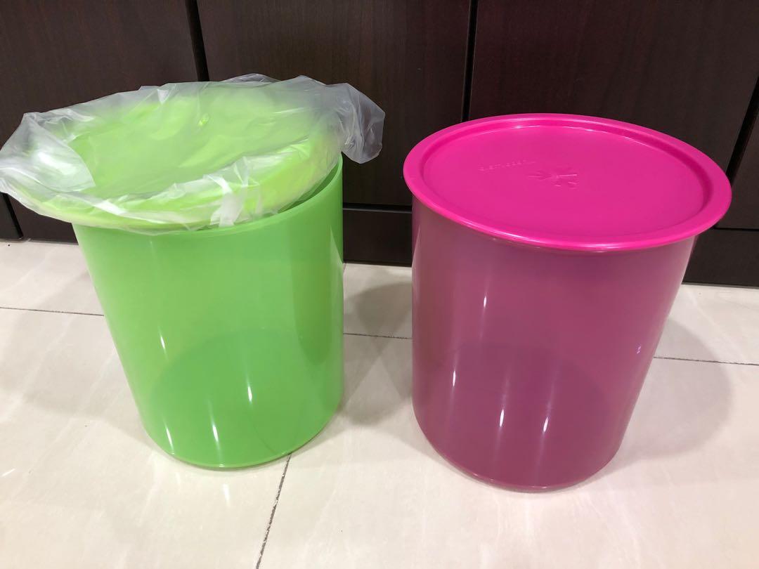 Tupperware tall cylinder shaped Containers, Furniture & Home Living ...