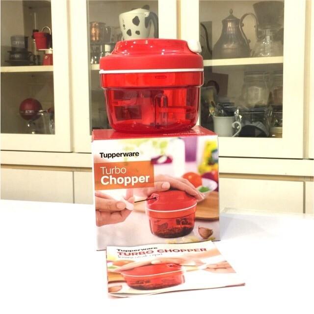 Tupperware Turbo Chopper, Furniture & Home Living, Kitchenware ...