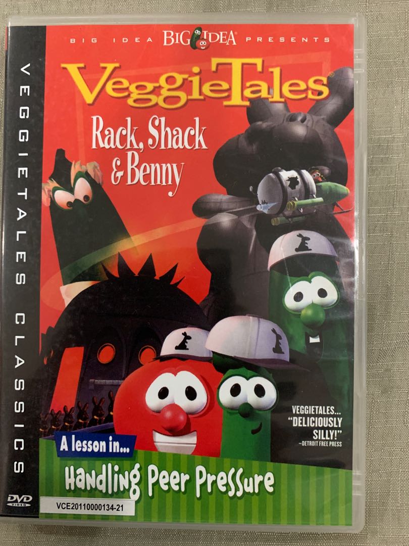 Veggietales Rack Shack E Benny Trailer
