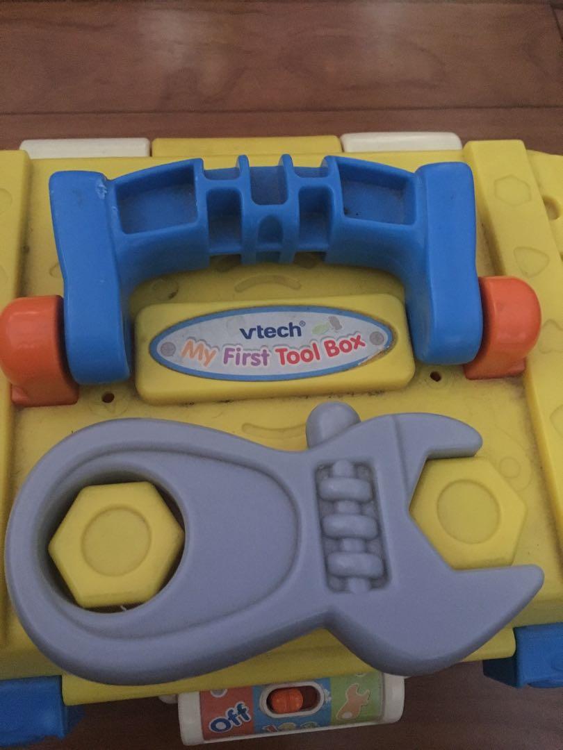 VTech My First Tool Box toy, Hobbies & Toys, Toys & Games on Carousell