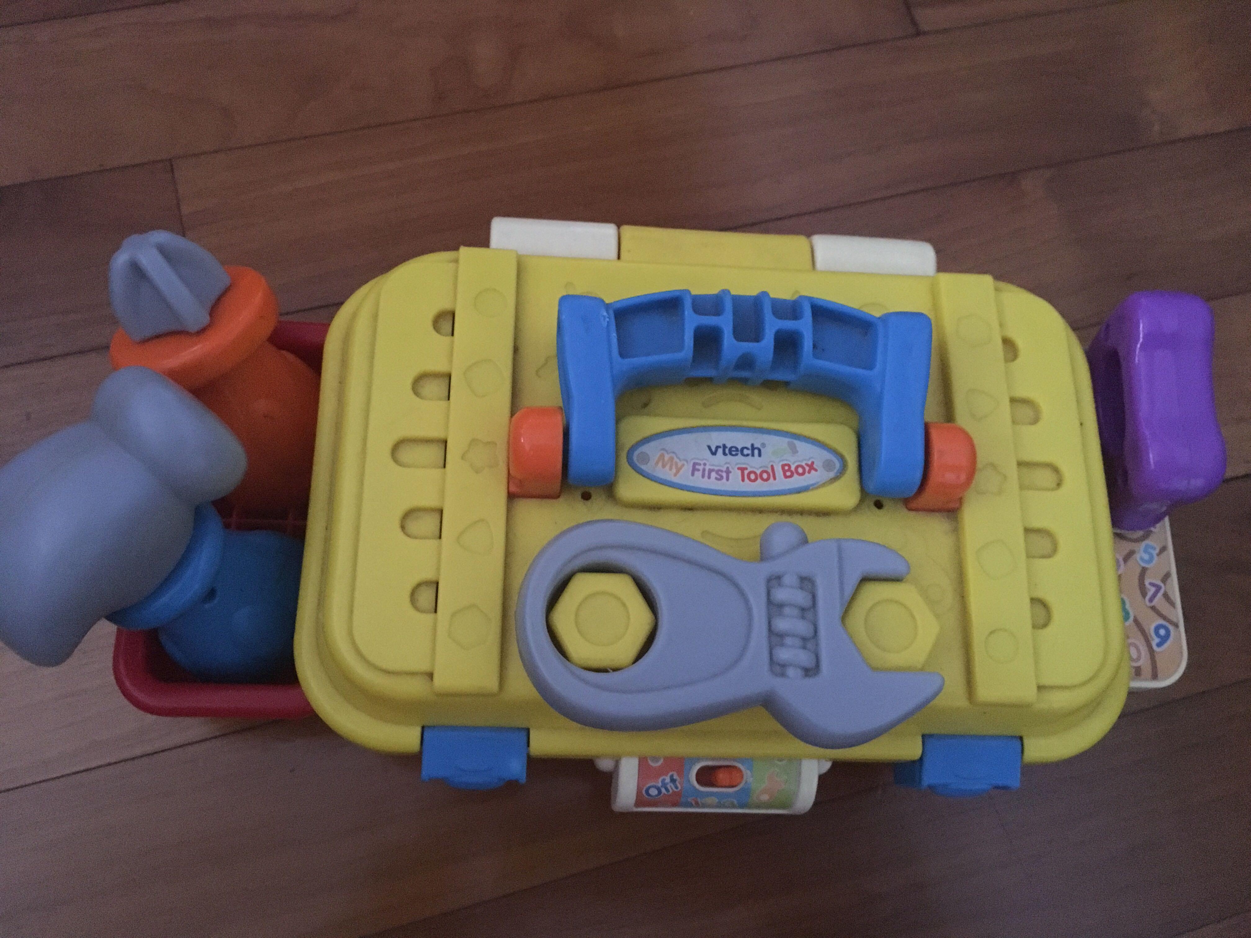 VTech My First Tool Box toy, Hobbies & Toys, Toys & Games on Carousell