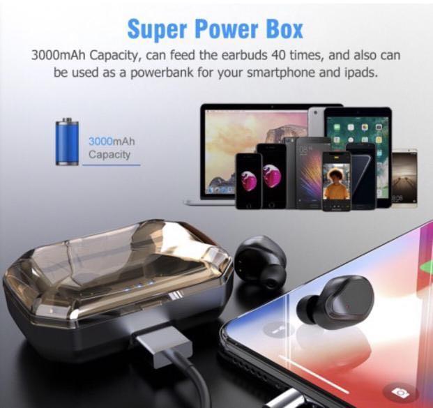[WH-005] Muzili True Wireless Earphone X9 Plus (TWS-X9 PLUS), Audio ...