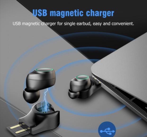 [WH-005] Muzili True Wireless Earphone X9 Plus (TWS-X9 PLUS), Audio ...