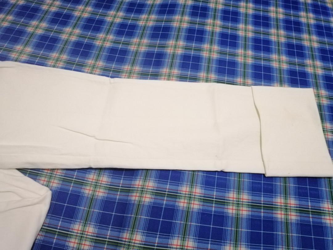 White Square Pants, Women's Fashion, Bottoms, Other Bottoms on Carousell