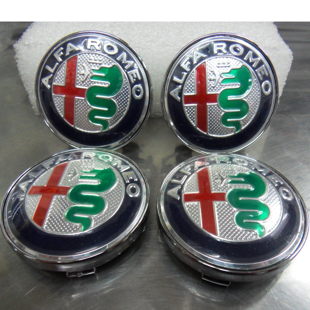 Alfa Romeo wheel badge (set of 4), Car Accessories, Accessories on ...
