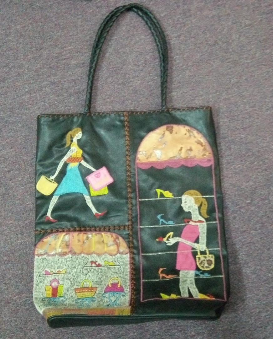 Anna Bui Gallery Handmade Tote Bag, Women's Fashion, Bags & Wallets ...