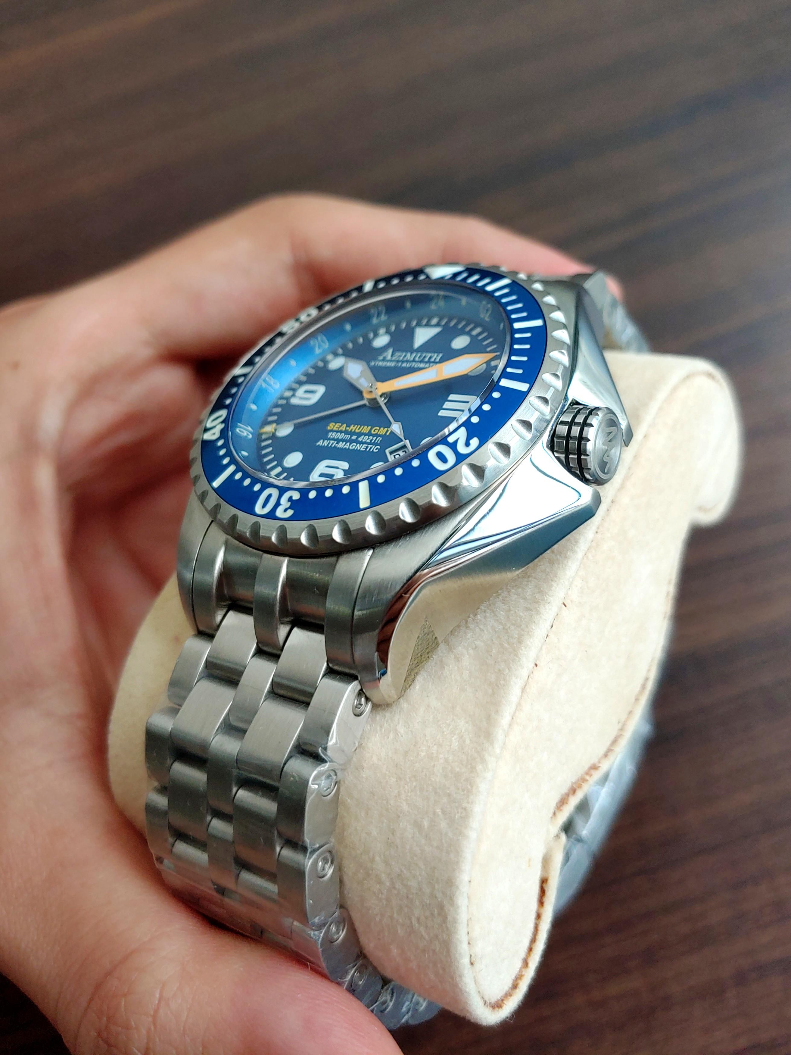 Azimuth Xtreme-1 Sea-Hum GMT Automatic Watch, Mobile Phones & Gadgets ...